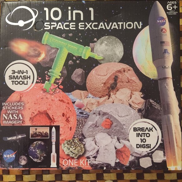 10 in 1 space | Toys | New In 1 Space Excavation Dig Kit 3 In 1 With ...